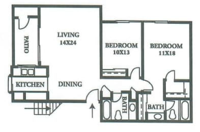 Floor Plans of Amber Ridge in La Verne, CA